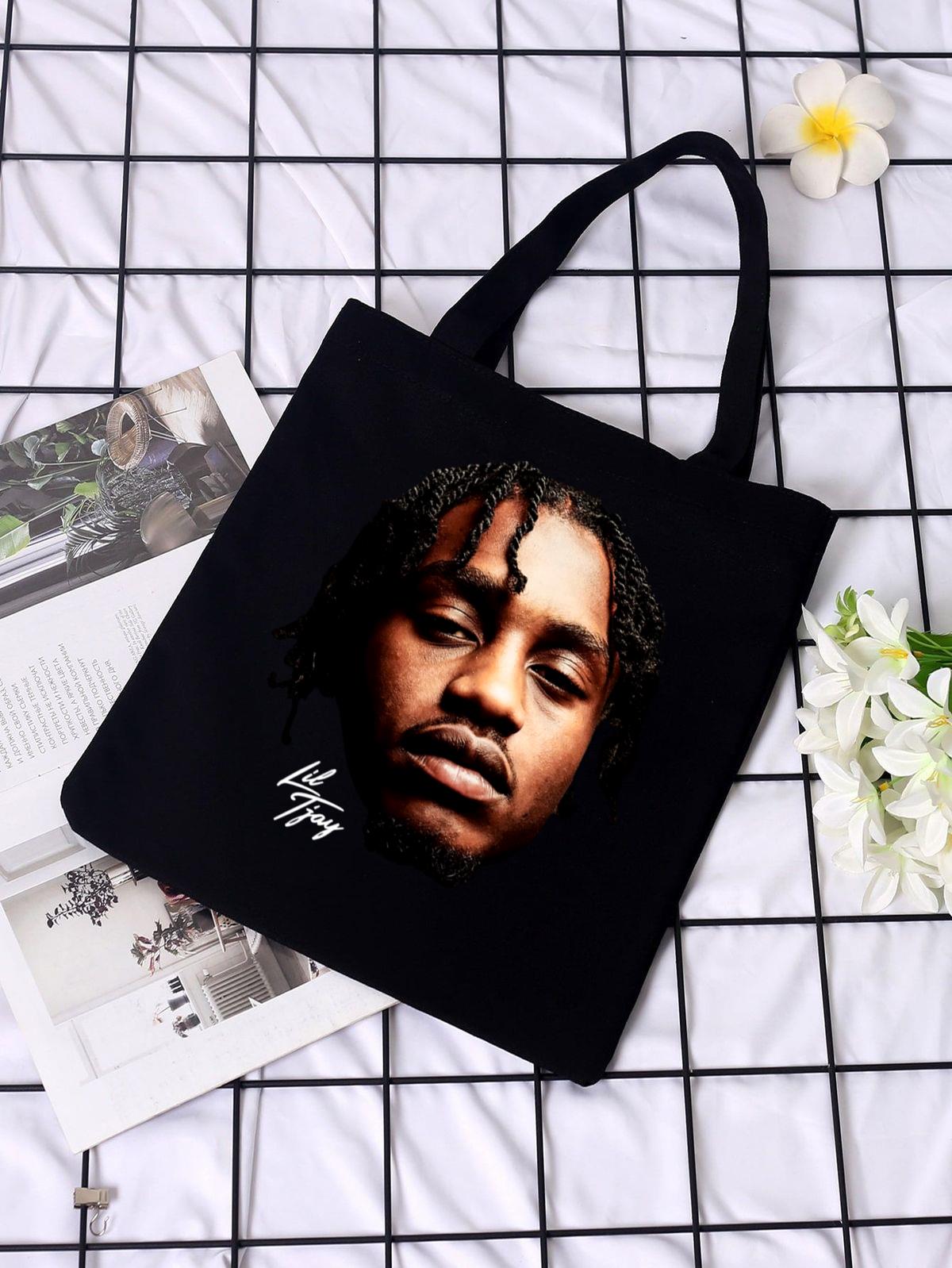 TBag perfect for everyday wear, sports, and more, Lil Tjay Graphic Tote ...