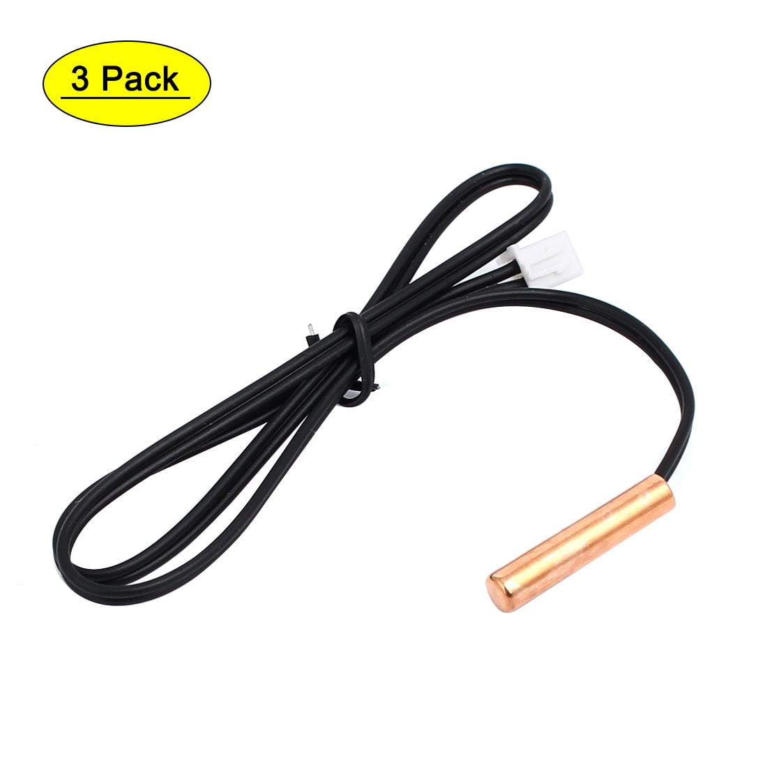 TC 15K 16-" Length Copper Head Air Conditioner Temperature Sensor 3pcs ...