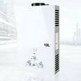 TC-HOME 10L Tankless Water Heater LPG Propane Gas, 2.6 GPM Instant Hot ...