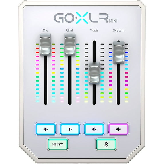 TC Helicon GoXLR Mini USB Streaming Mixer with USB/Audio Interface ...