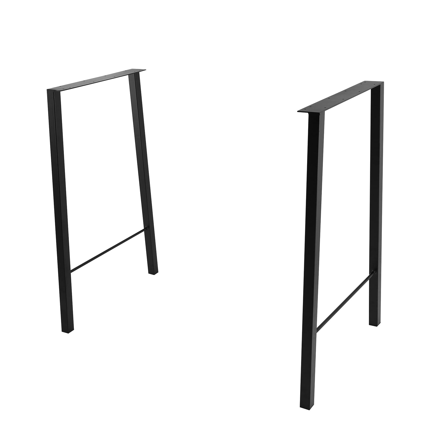 TC-Home 40-inch Metal Bench Table Legs, Set of 2, Sleek Industrial ...