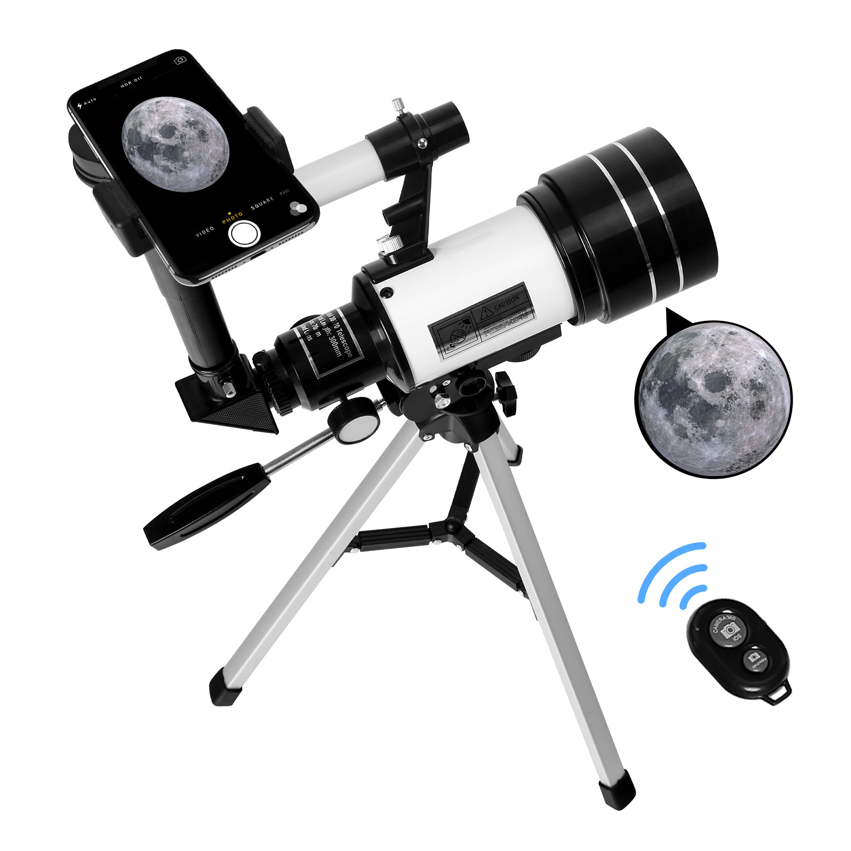 Celestron StarSense Explorer™ LT 80AZ Smartphone App-Enabled Refractor ...
