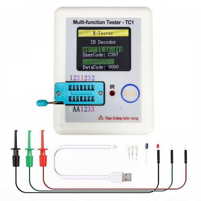 Tc T7 H Tft Transistor Tester Capacitance Graphic Display Calibration