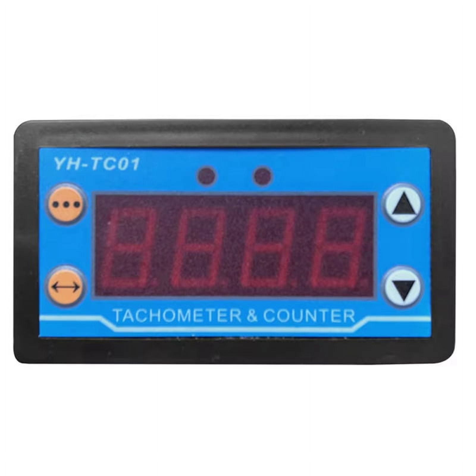 -TC01 Digital Tachometer High-Accurancy LED Digital Motor Speed Meter ...