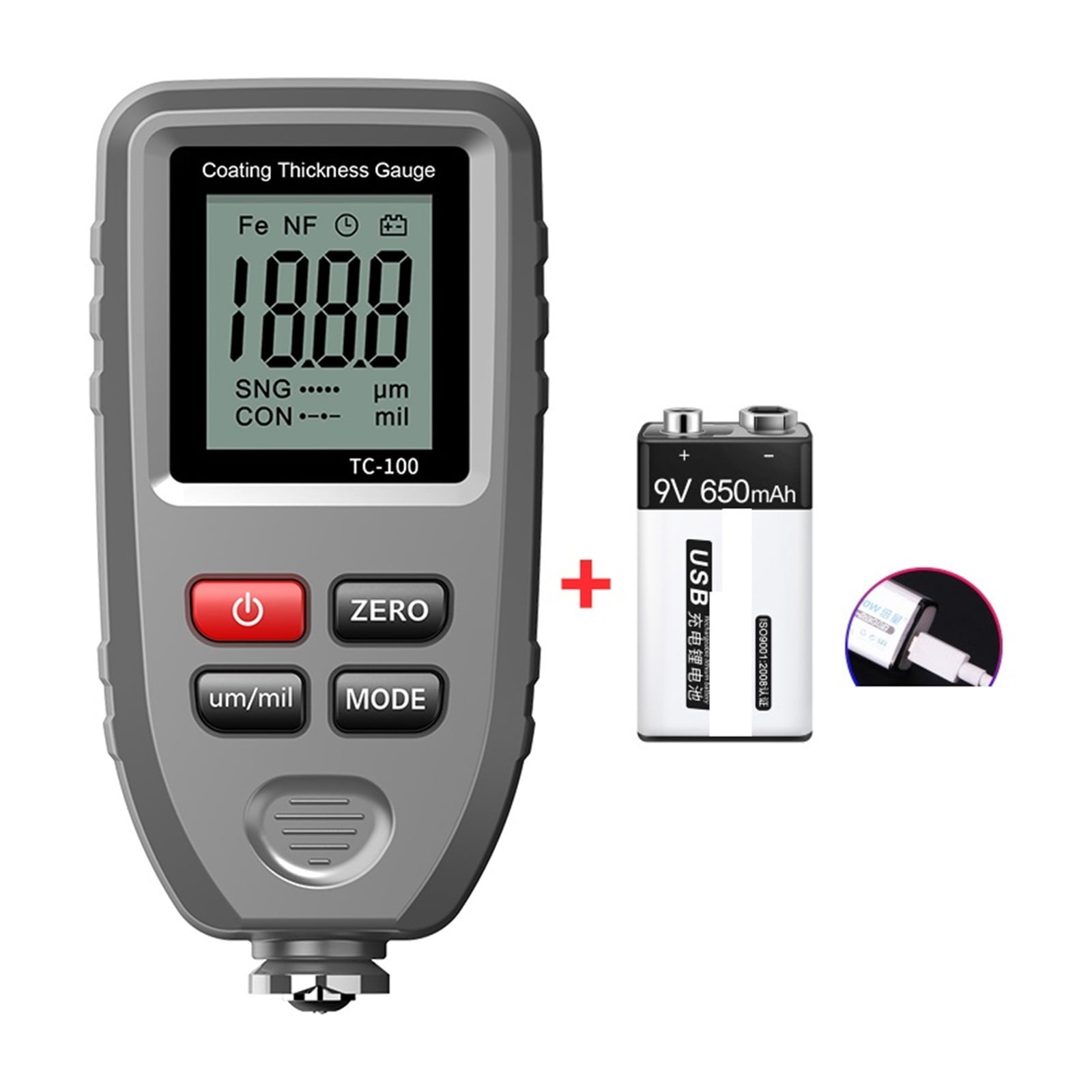 TC100 Blue Thickness Gauge For Car Measuring Instruments FE/NFE Car ...