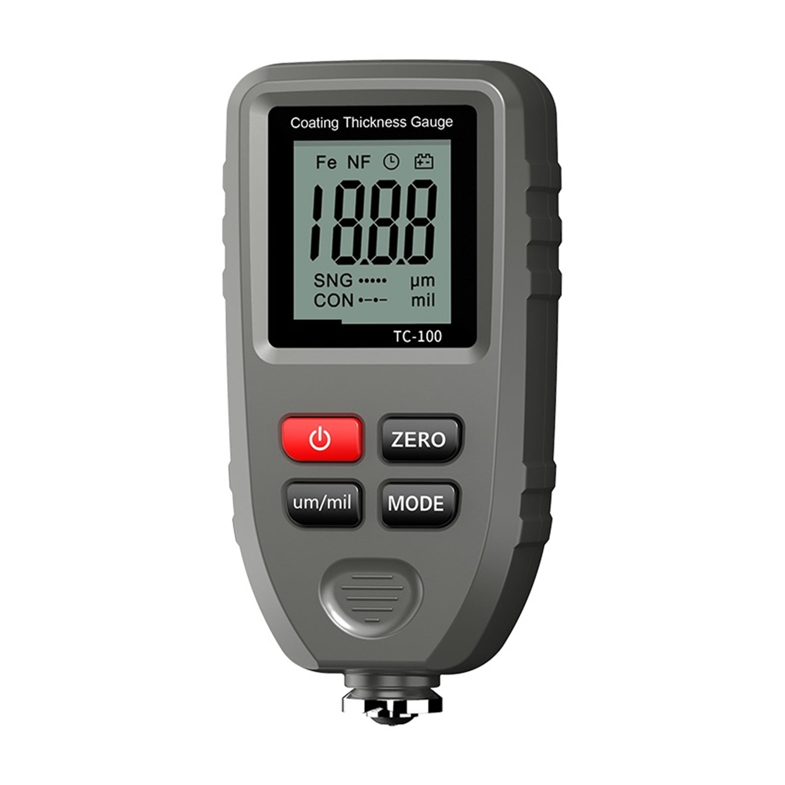 TC100 Thickness Meter Car Paint Film Thickness Tester Measuring FE/NFE ...