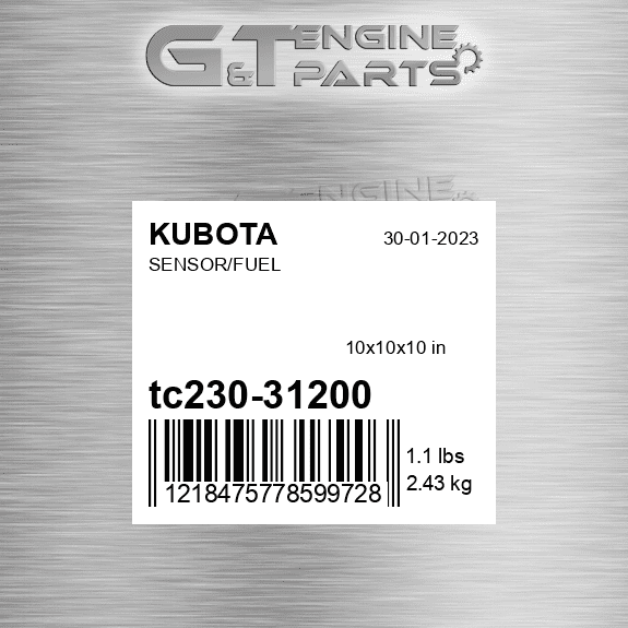 TC230-31200 SENSOR/FUEL fits KUBOTA (New OEM) - Walmart.com
