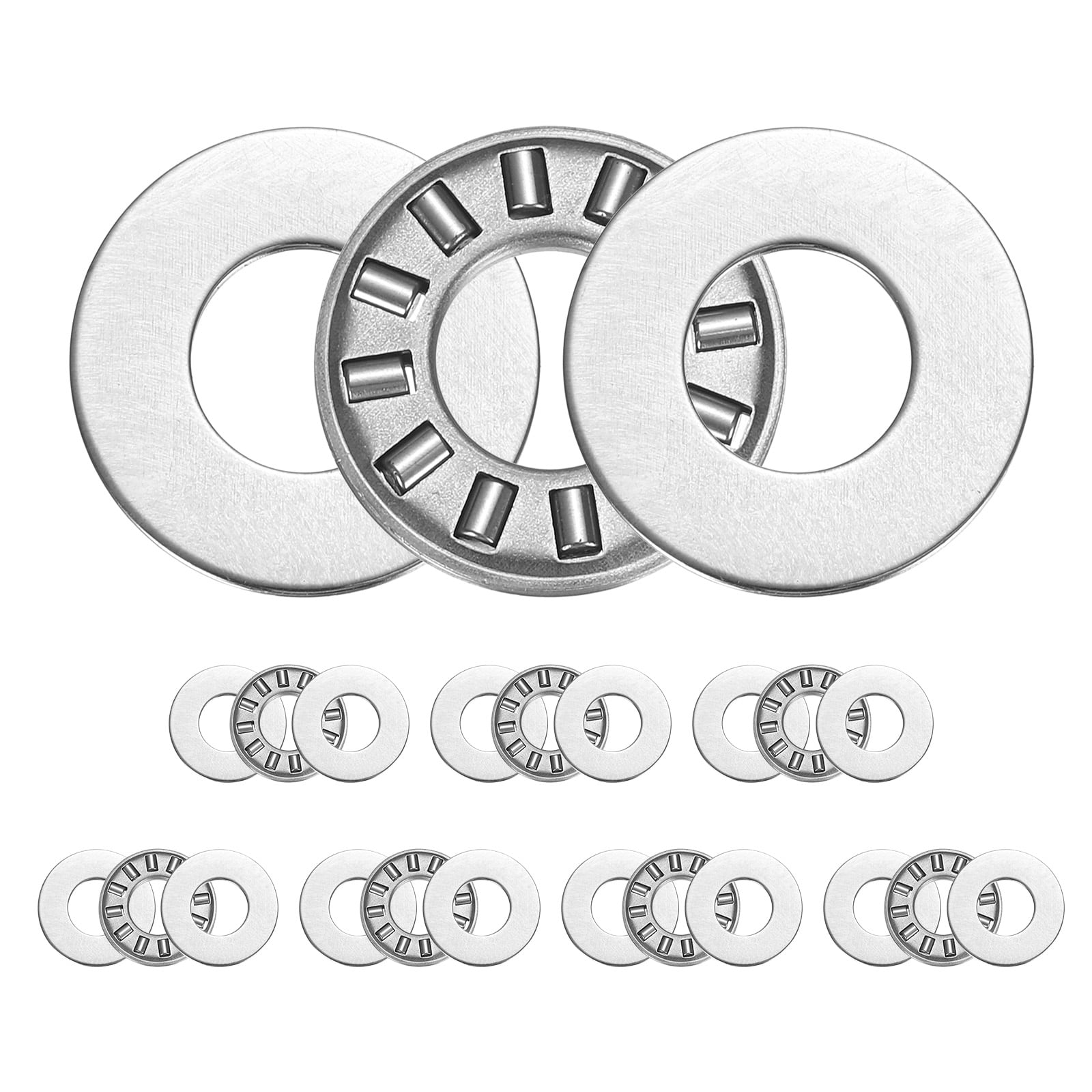 TC613+2TRA Needle Roller Thrust Bearings with Bearing Washers, 10mm ...