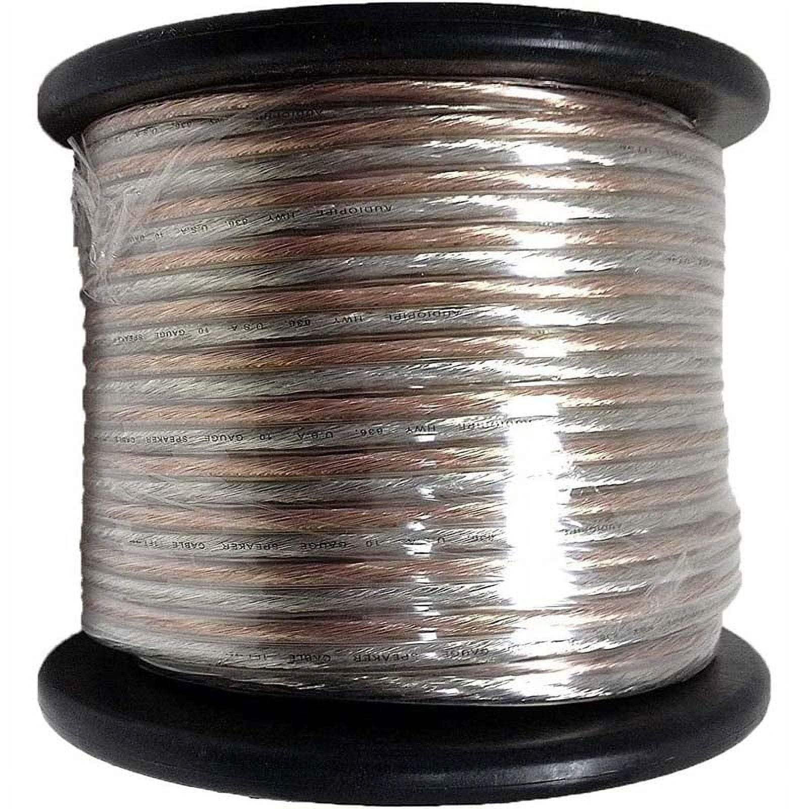 TCBL-18-250CPR - SPEAKER WIRE AWG 18 STD 250FT CLEAR PVC COPPER ...