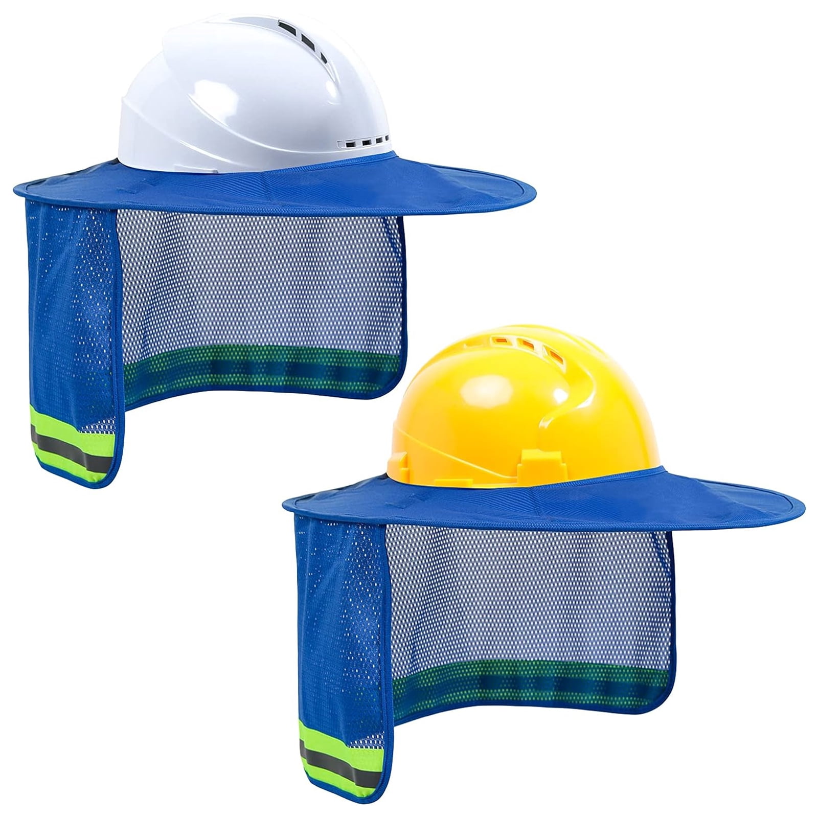 TCCFCCT Hard Hat Sun Shade, Hard Hat Accessories, Full Brim, Man& Woman ...