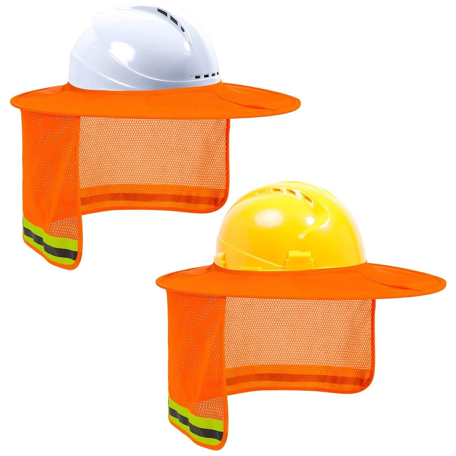 TCCFCCT Hard Hat Sun Shade, Hard Hat Accessories, Full Brim, Man& Woman ...