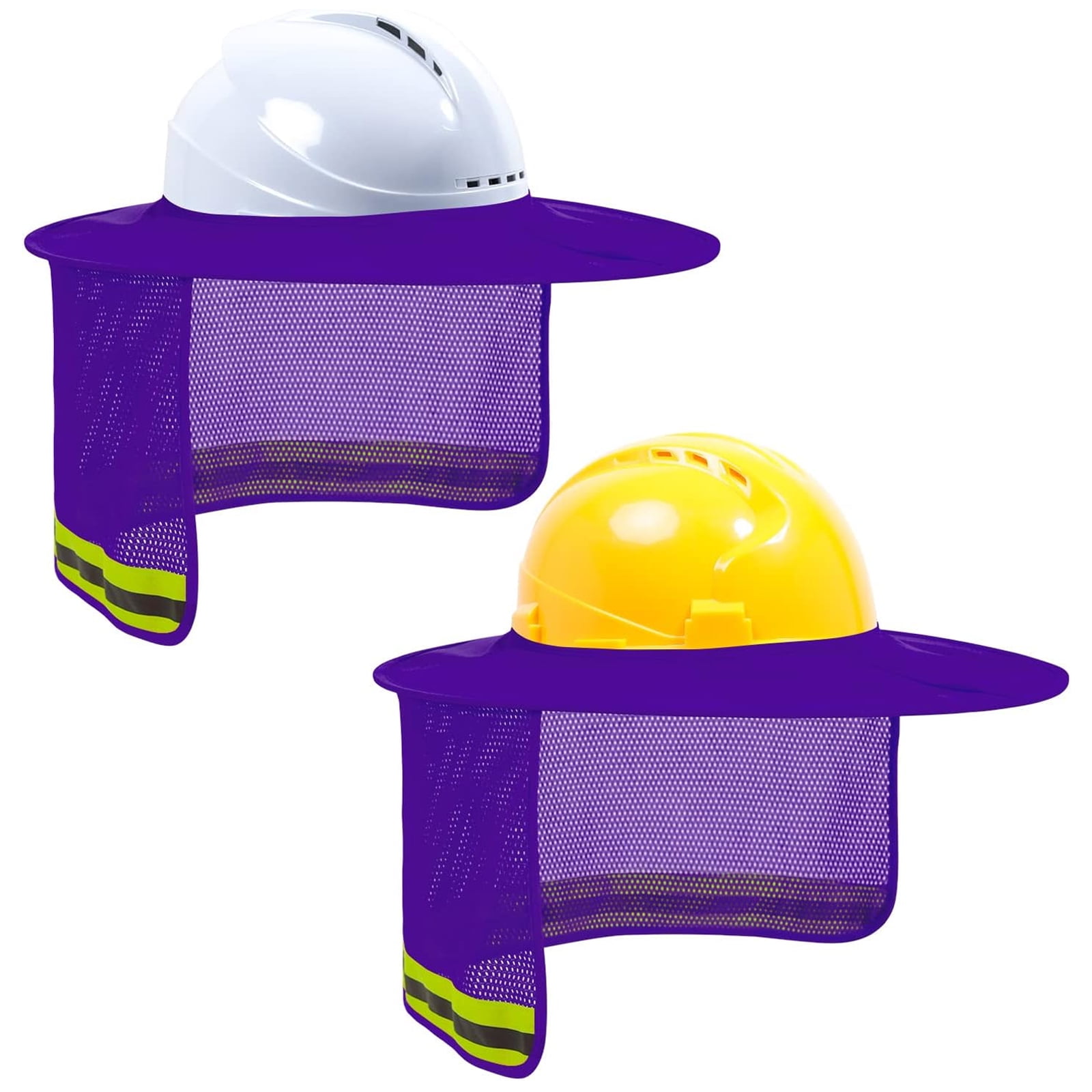 TCCFCCT Hard Hat Sun Shade, Hard Hat Accessories, Full Brim, Man& Woman ...