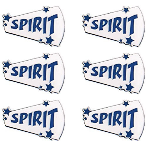 TCDesignerProducts Blue and White Spirit Megaphone with Stars Award ...