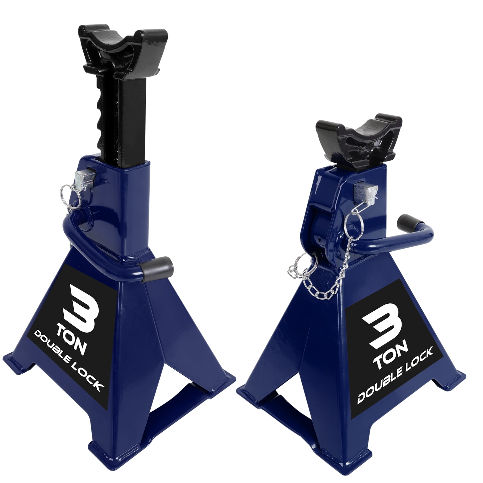 TCE 3 Ton Heavy Duty Jack Stands Double Locking Pins Car Jack Stand ...