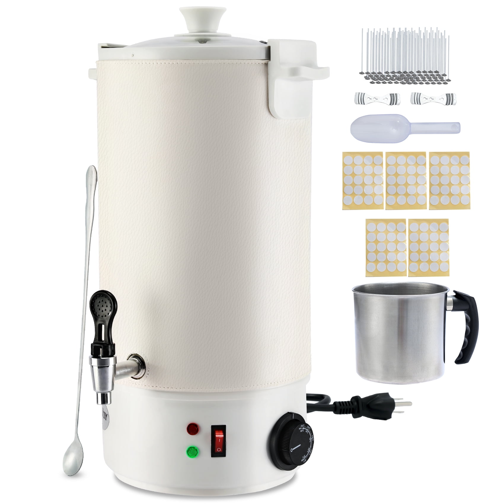 TCFUNDY Wax Melter for Candle & Soap Making, 10L Extra Large Electric ...