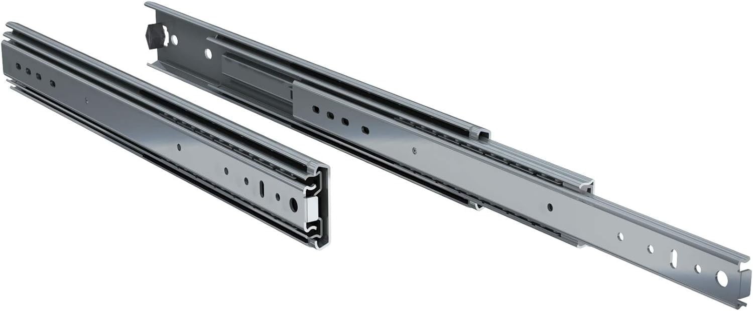 TCH Hardware 22 Inch Heavy Duty 250 lb Steel Drawer Slides - 3/4" Wide ...