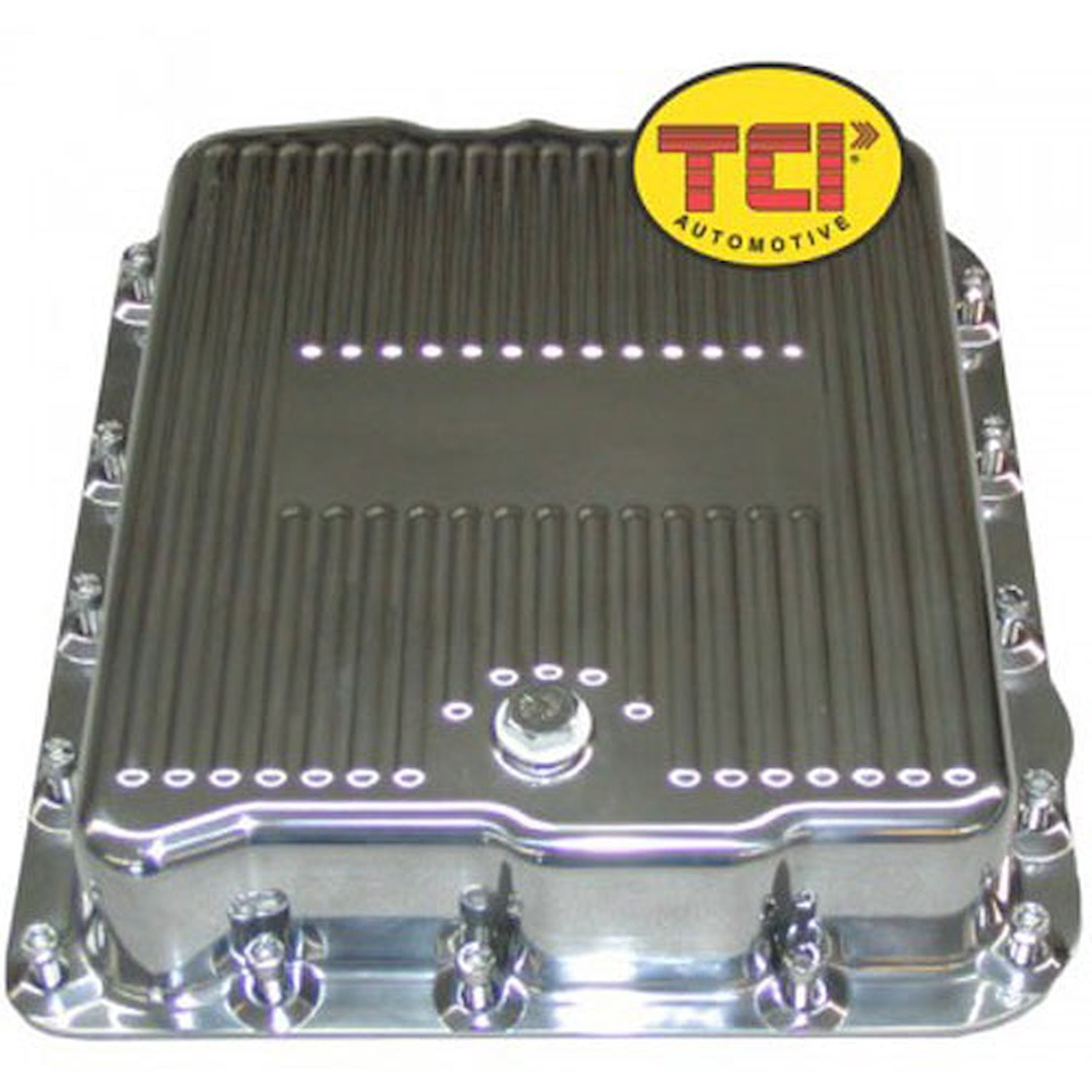 TCI 378010 Polished Die-Cast Aluminum Transmission Pan - Walmart.com