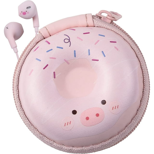 TCJJ Donut Earbuds for Kids, Cute Earbud & in-Ear Headphones Wired Gift ...