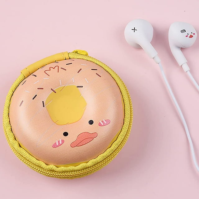 TCJJ Donut Earbuds for Kids, Cute Earbud & in-Ear Headphones Wired Gift ...