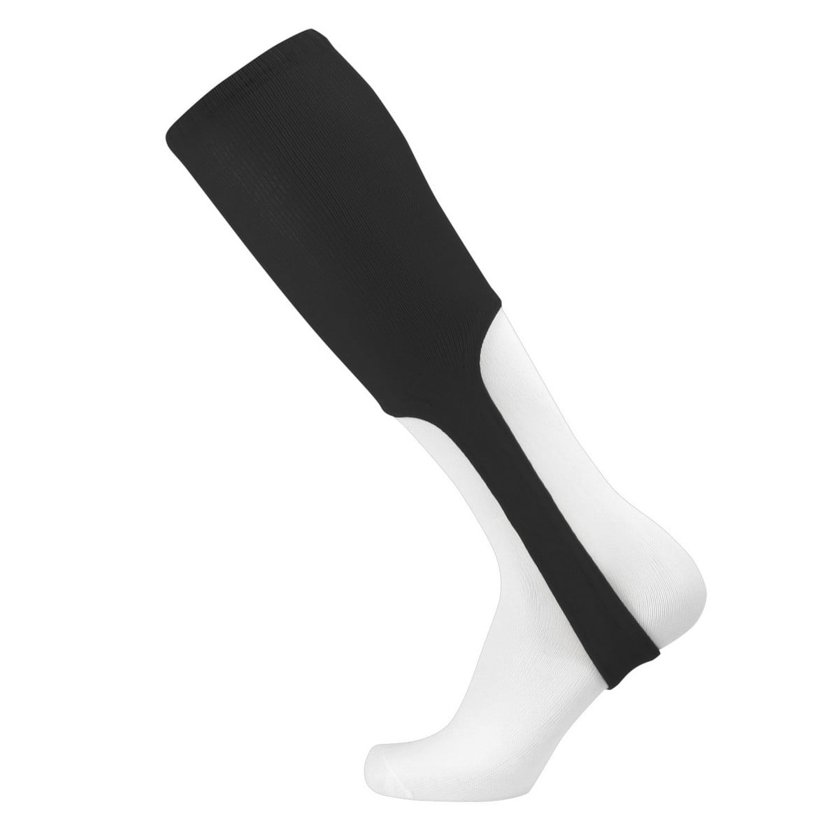 TCK Adult Large Solid Color Baseball Stirrups (9 inch Cut, Black ...