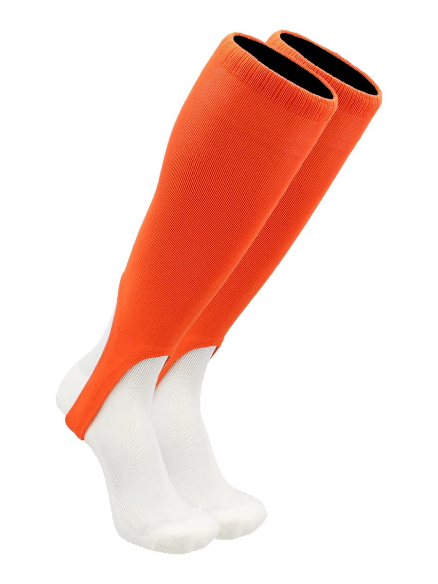 TCK Adult Medium Solid Color Baseball Stirrups (7 inch, Orange ...