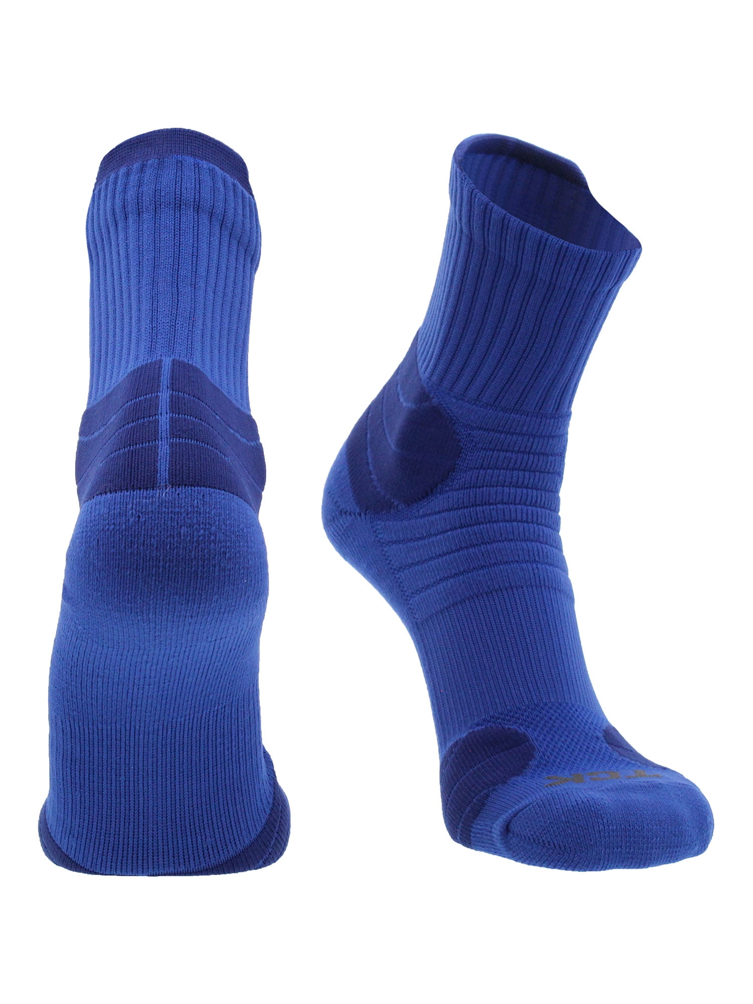 TCK Crossover Quarter Socks - Royal - Walmart.com