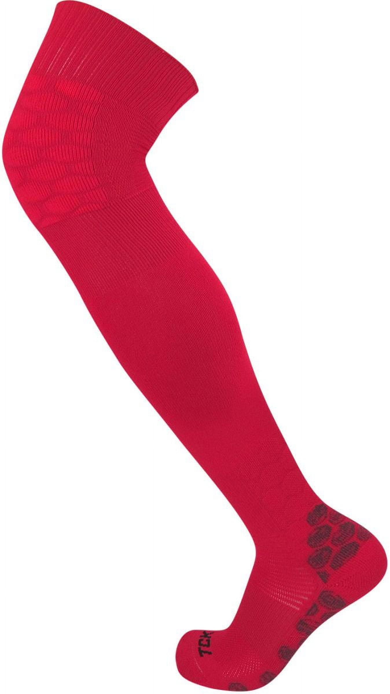 Twin City Defender Heel & Toe Over The Knee Sock Red Large - Walmart.com