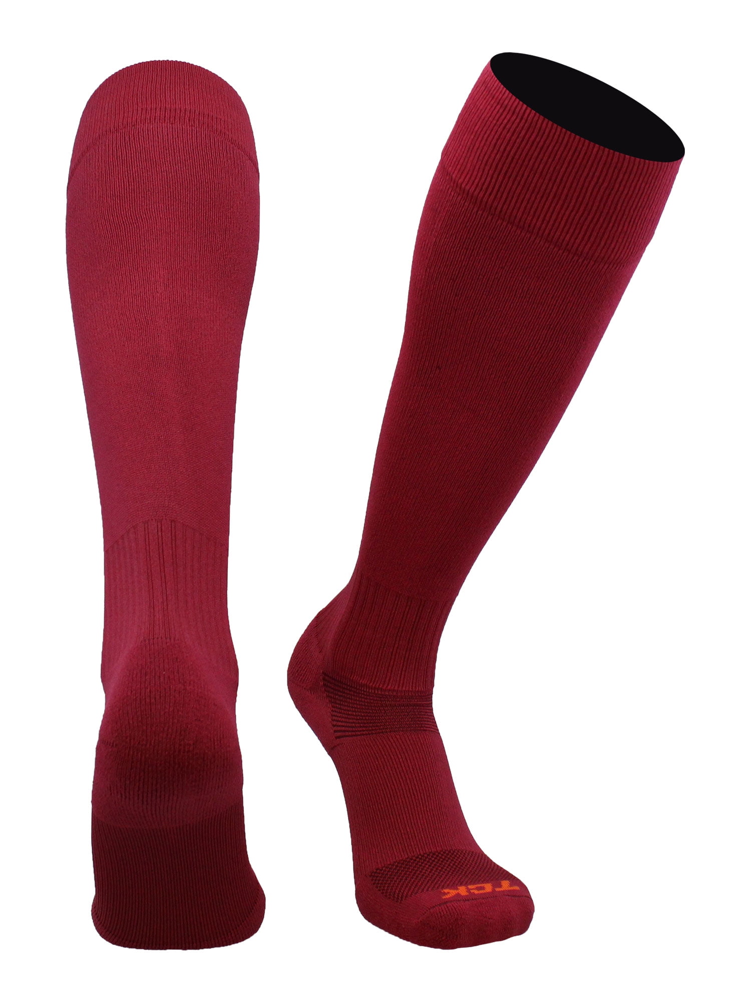 TCK Finale Solid Soccer Socks - Cardinal - Walmart.com