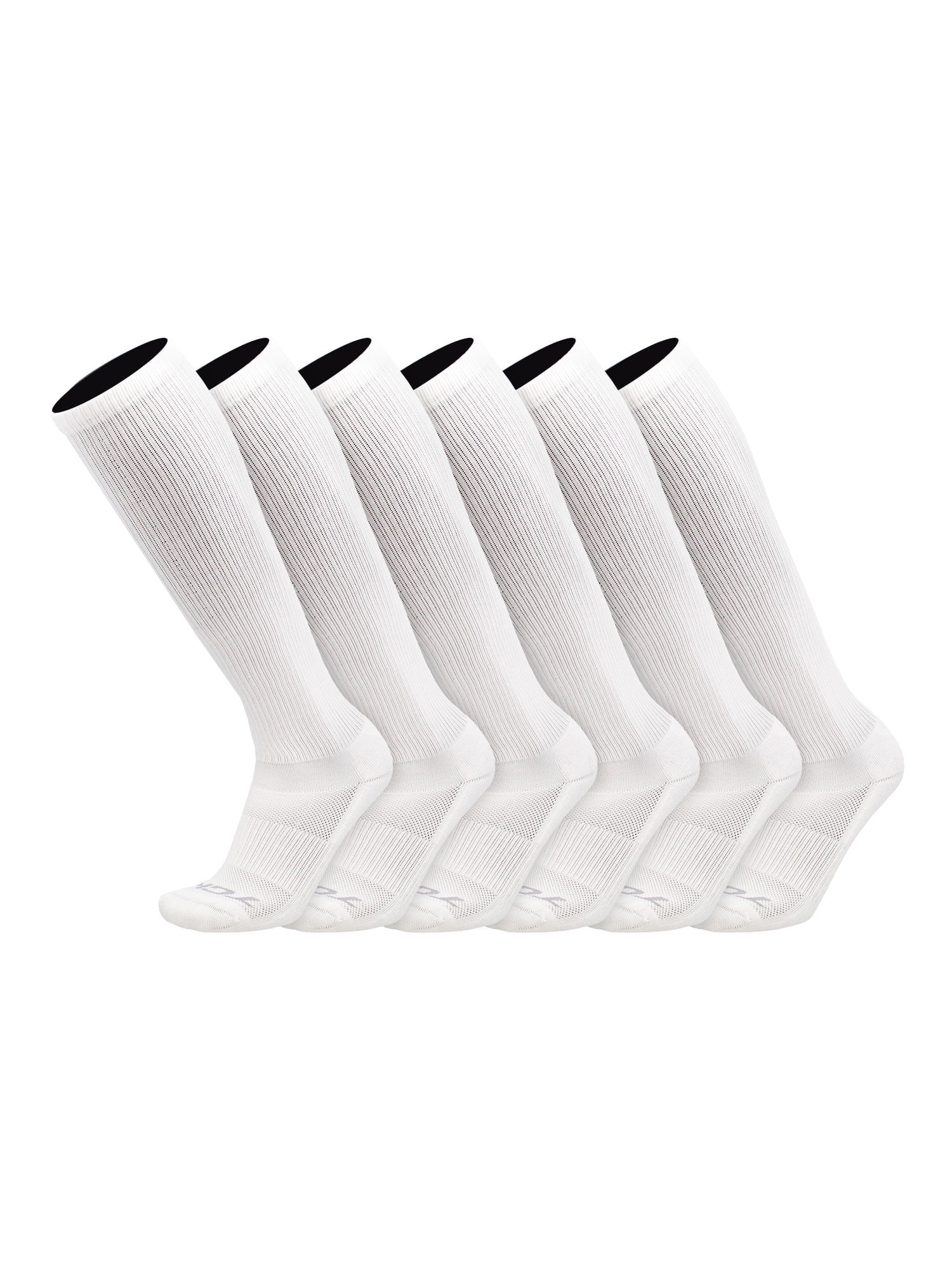 TCK Over the Calf Work Socks 6 Pair Moisture Wicking for Men and Women ...