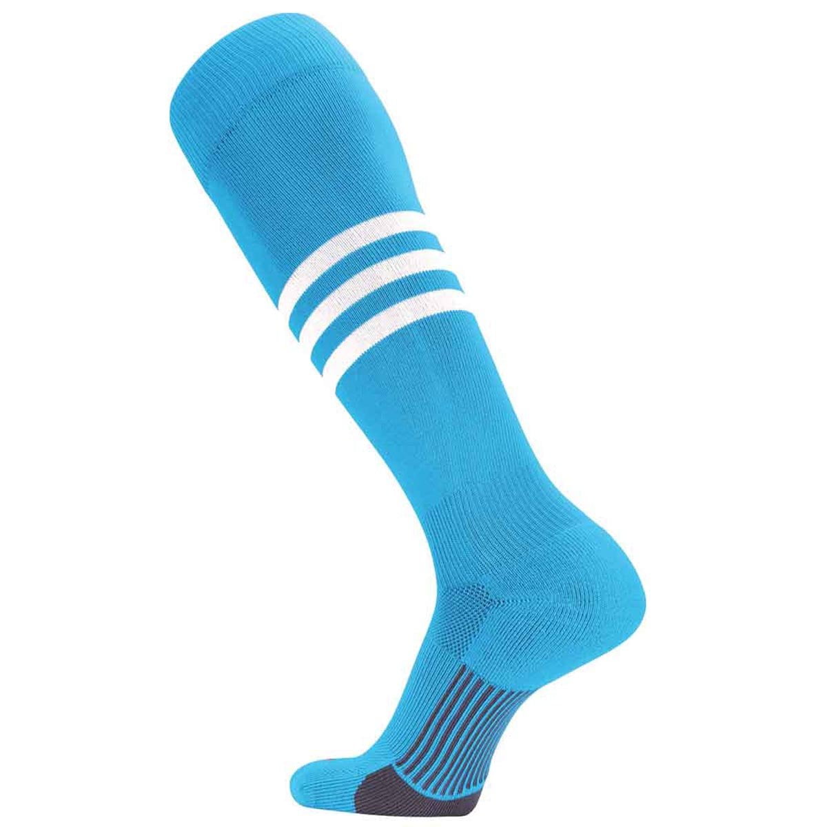 TCK Performance Baseball/Softball Socks (Columbia Blue/White, Large ...