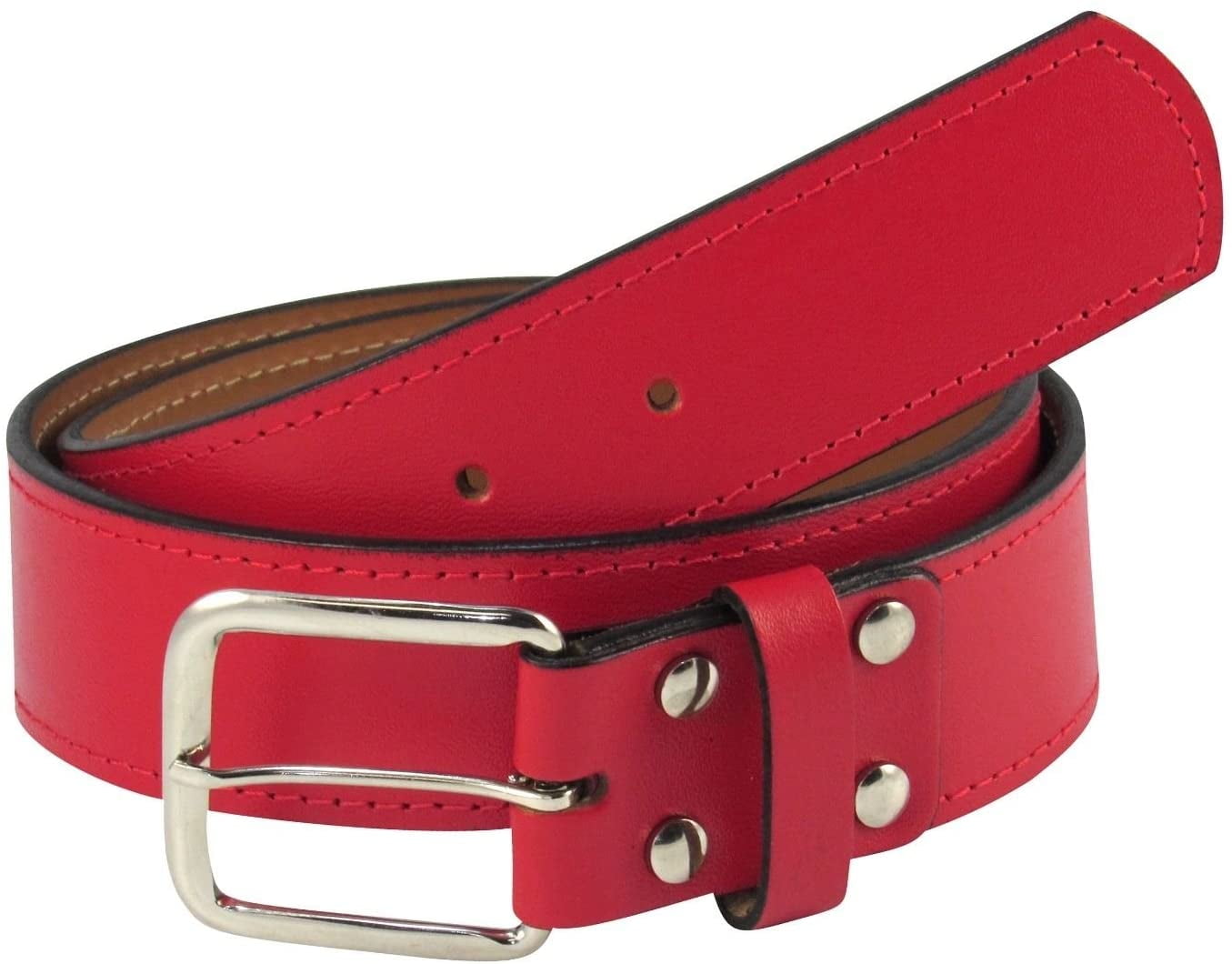 TCK Leather Sports Belt - Scarlet, Size 40 - Walmart.com
