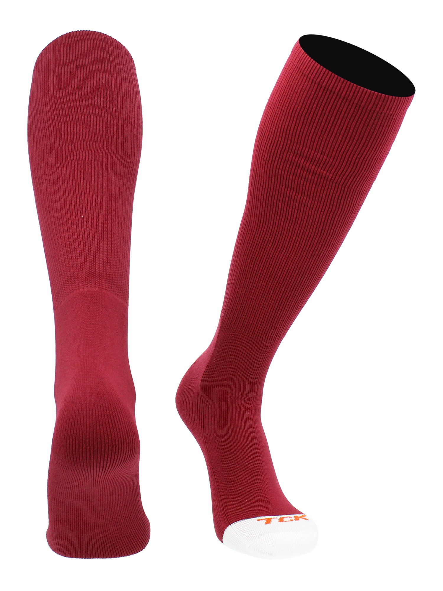 TCK Prosport Performance Tube Socks (Cardinal, Large) - Walmart.com