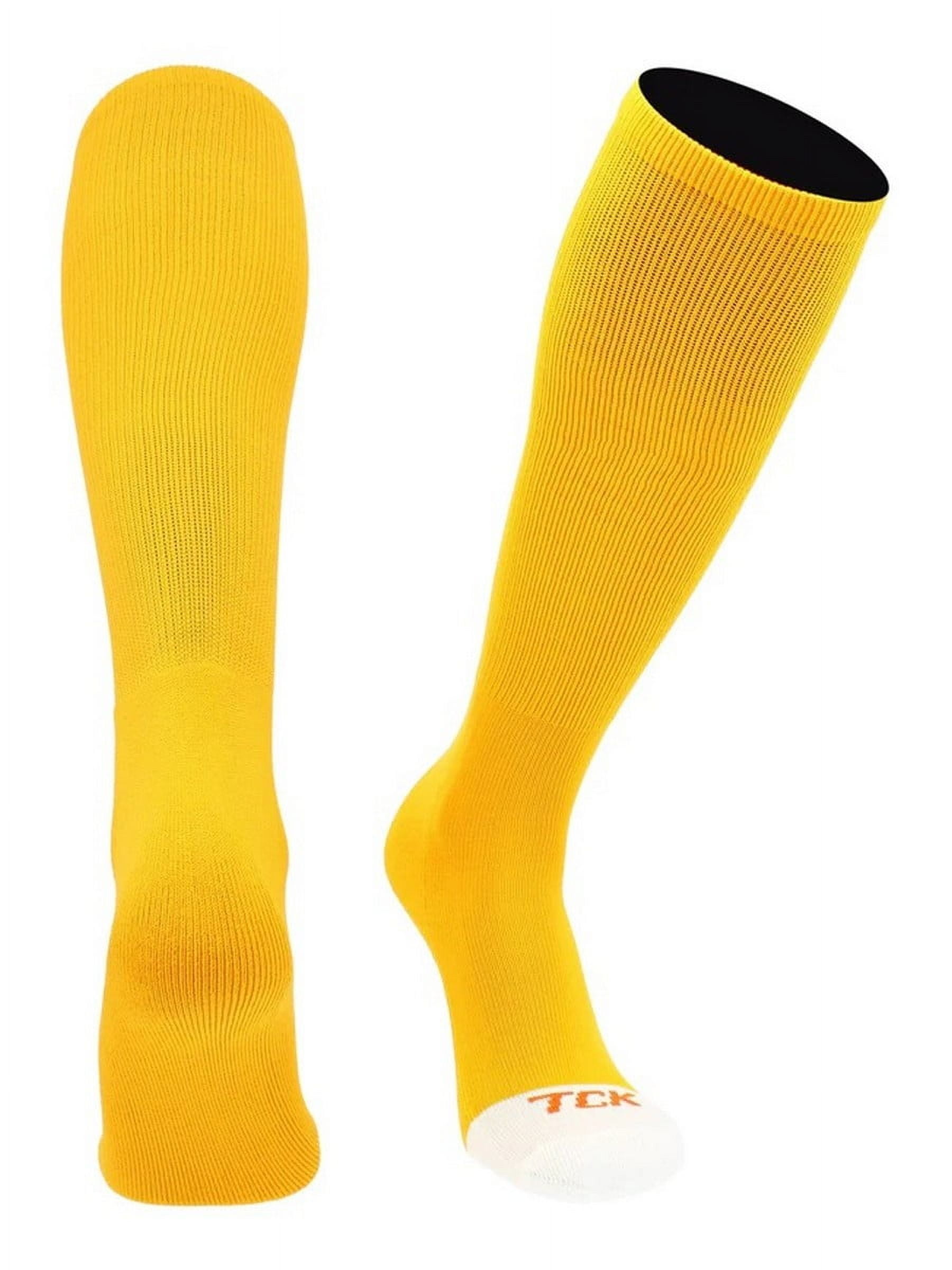 TCK Prosport Performance Tube Socks (Gold, Medium) - Walmart.com