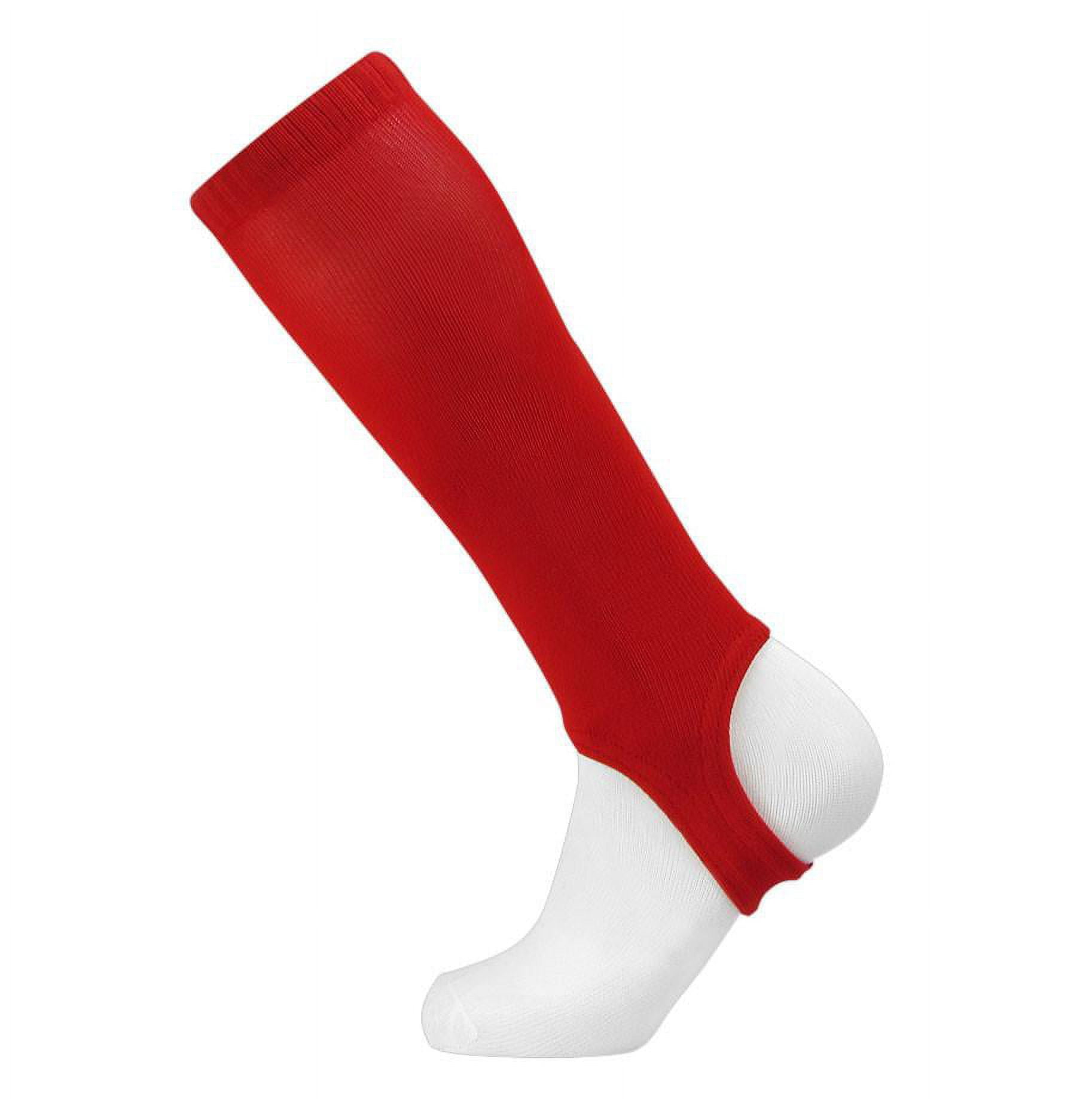 TCK Youth Child Solid Color Baseball Stirrups (Scarlet Red, 4 inch ...