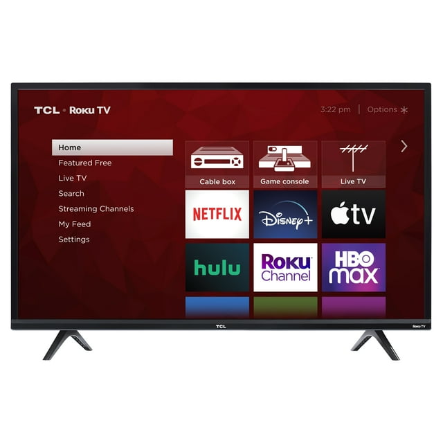 TCL 32" HD Roku TV | Smart guest experience - Walmart Business Supplies
