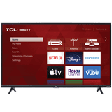 "TCL 40"" Class 1080P FHD LED Roku Smart TV 3 Series 40S325 with Built ...