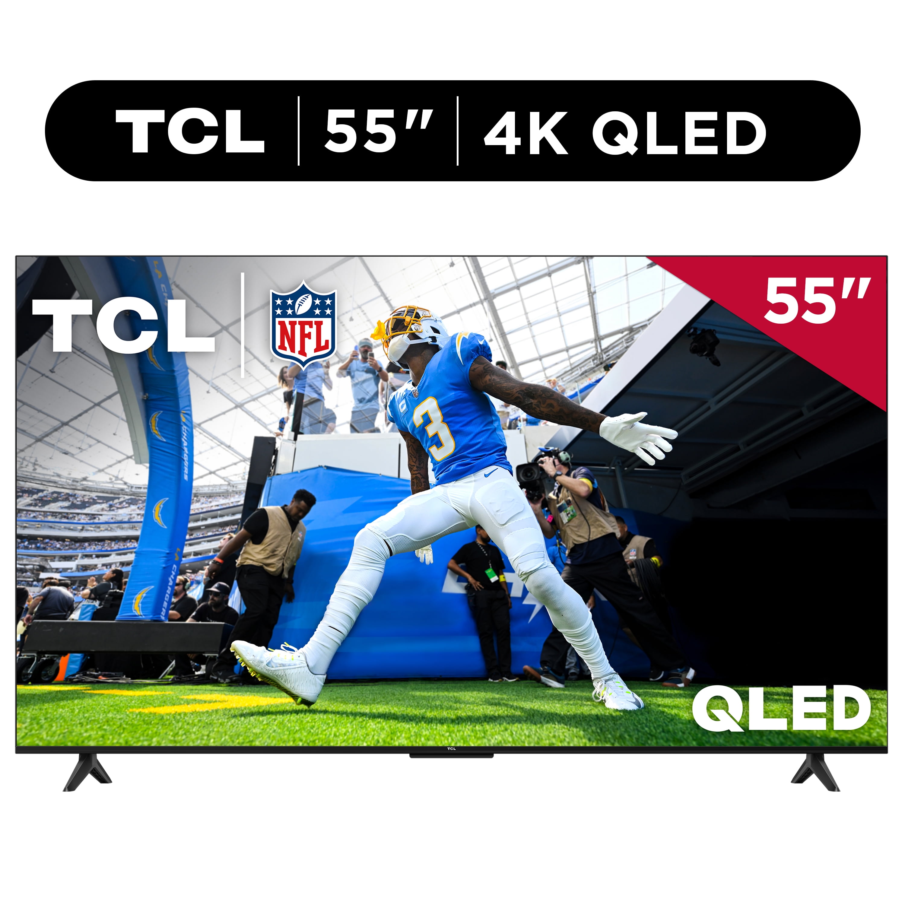 TCL 55" Q Class 4K QLED HDR Smart TV with Google TV - 55Q550G - Walmart.com