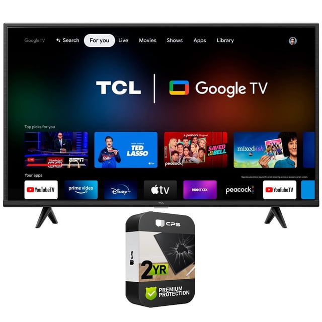 TCL 55S446 55 inch Class 4-Series 4K UHD HDR Smart Google TV Bundle ...
