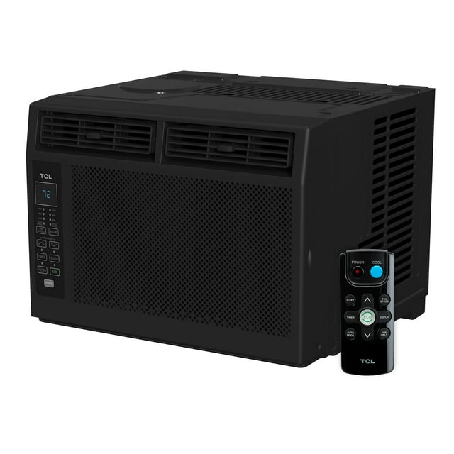 TCL 6,000 BTU Window Air Conditioner, 250 sq. ft., LED Display ...