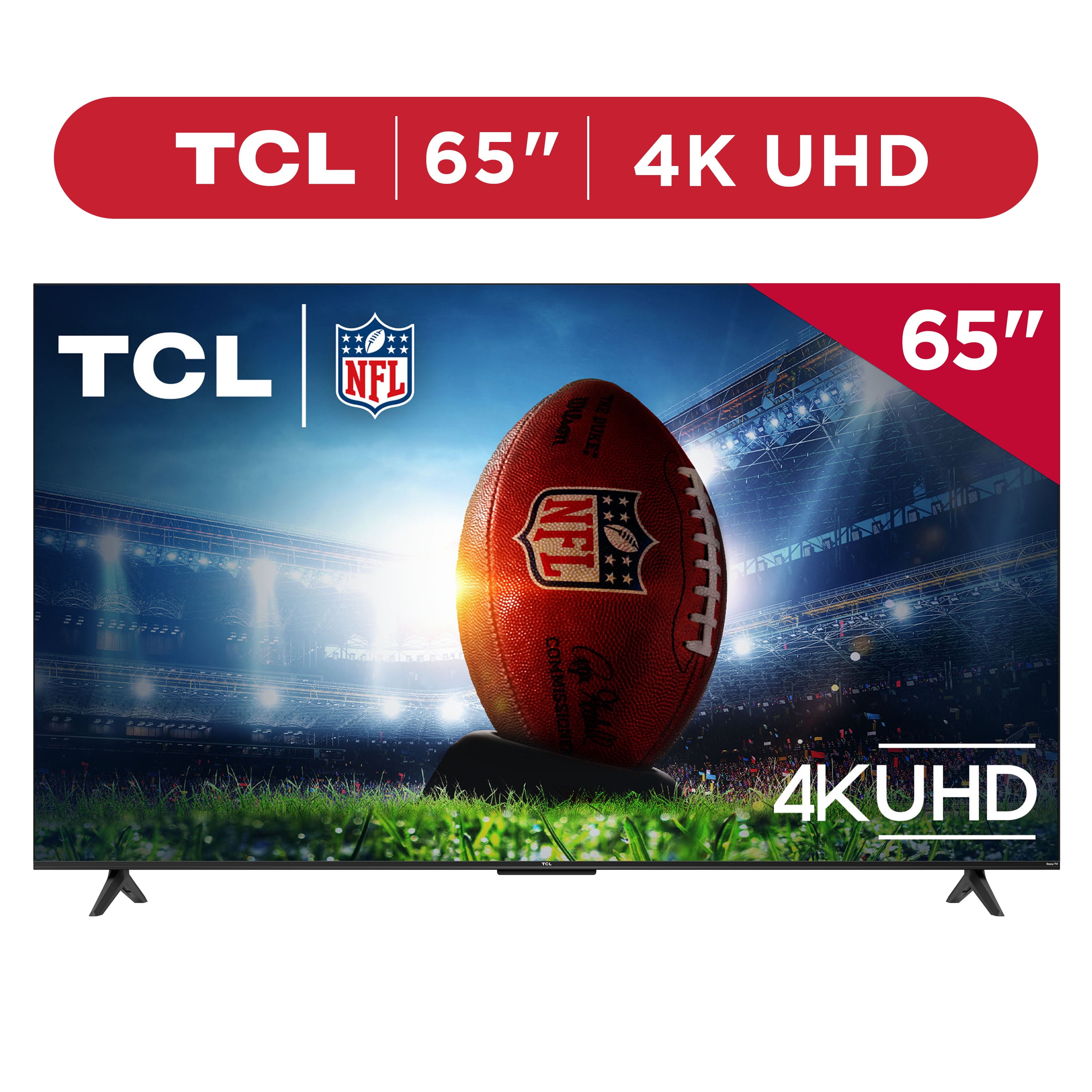 "TCL 65"" 4K UHD HDR Smart Roku TV - 4-Series with Enhanced Clarity and ...