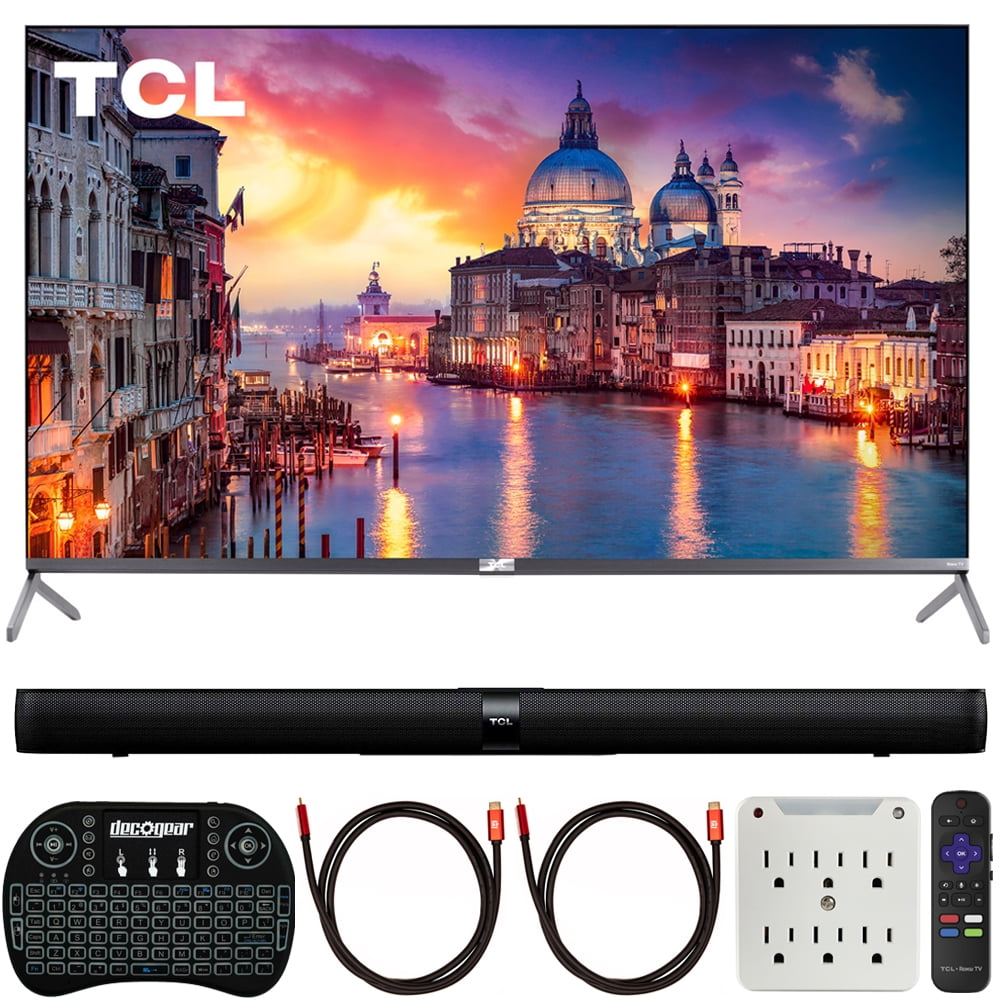 TCL 65R625 65-inch 6-Series 4K QLED UHD HDR Roku R625 Smart TV (2019 ...