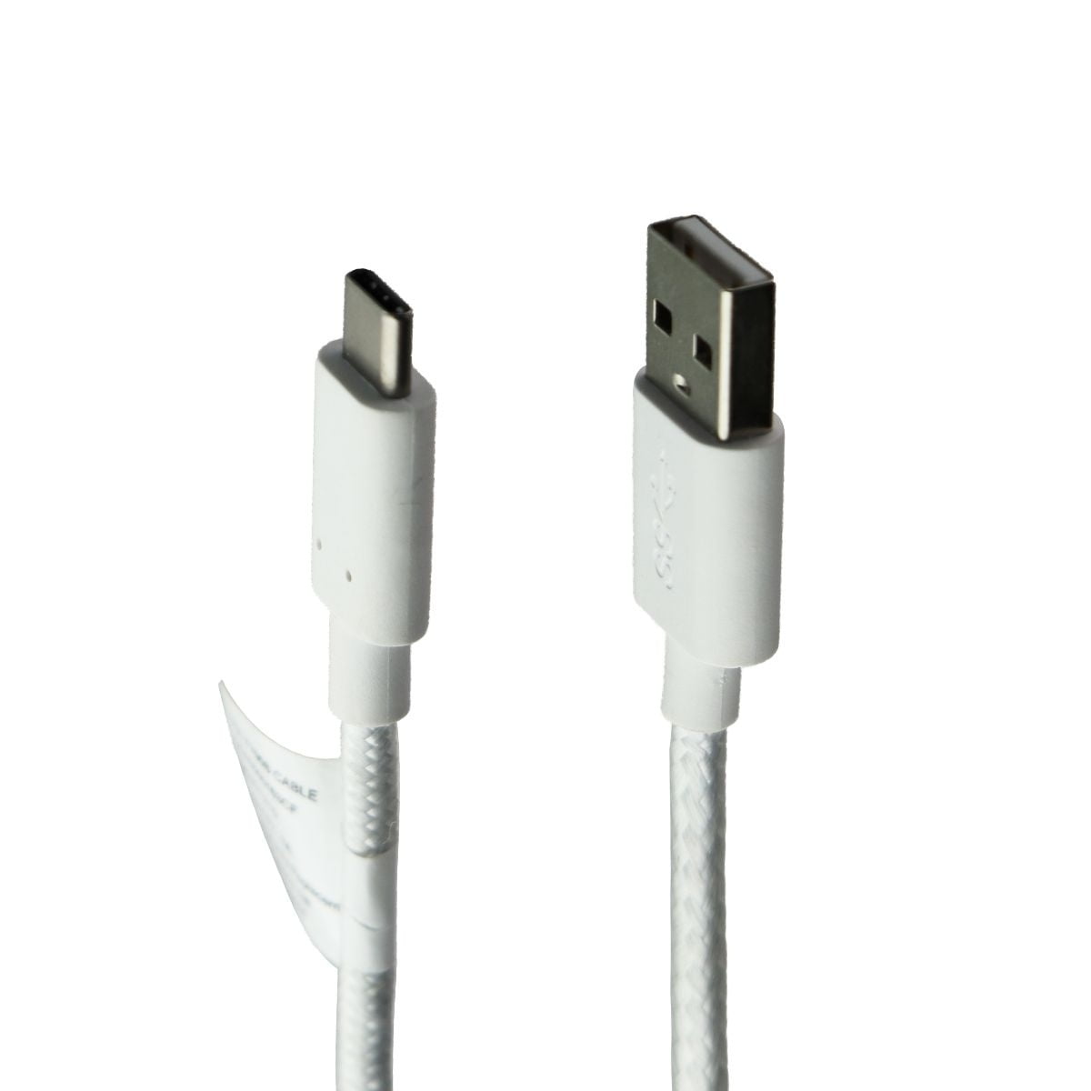 TCL Braided USB-C to USB Charge/Sync Cable - White - Walmart.com