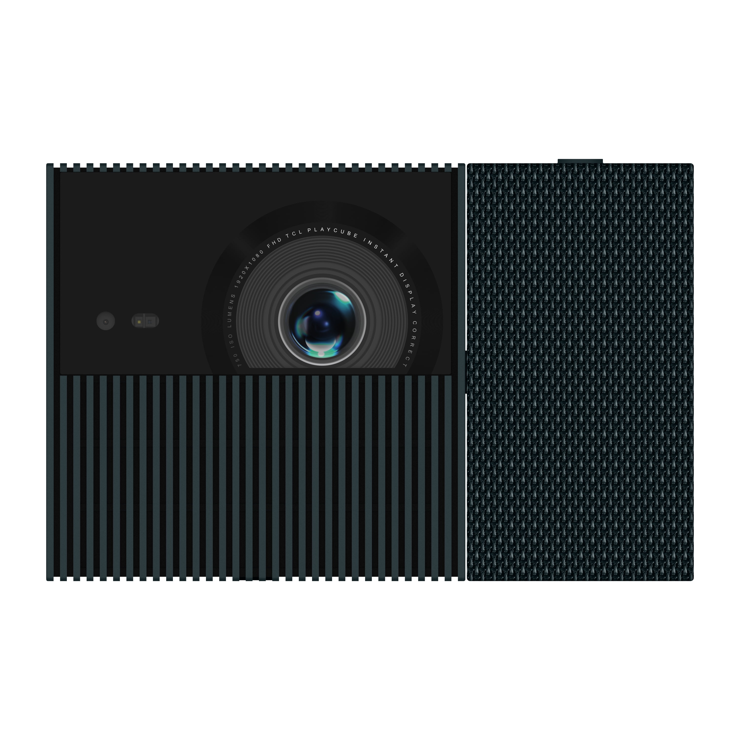 TCL PlayClube 1080P Portable Smart Projector with Google TV, Magic Cube ...