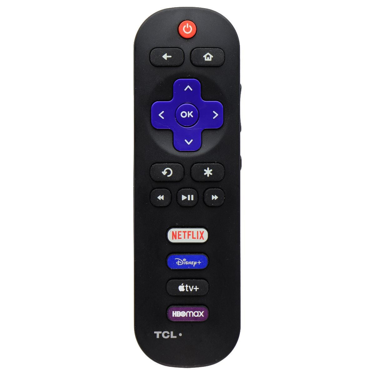 TCL Replacement Roku TV Remote with Netflix/Disney+/Apple TV+/HBO Max ...