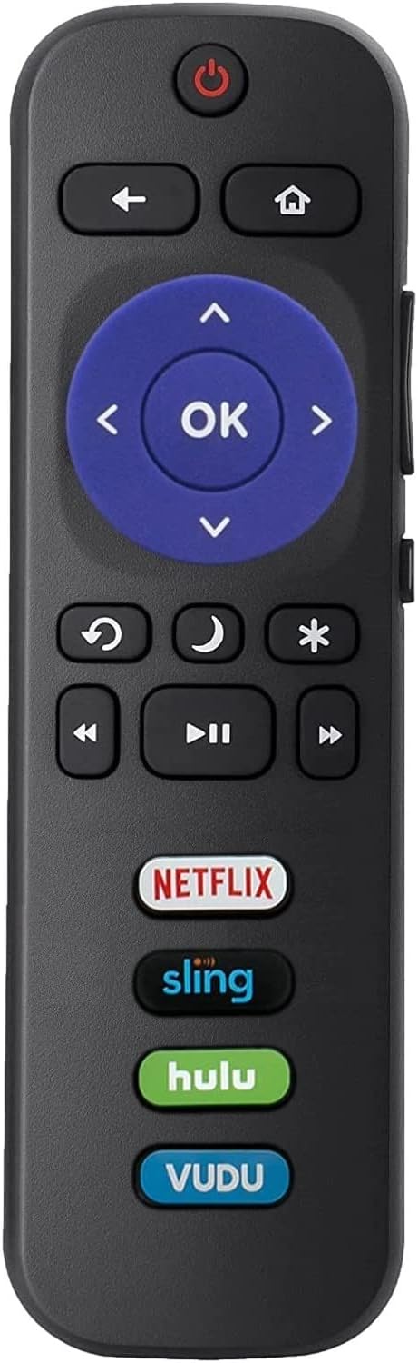 Mimotron Generic TCL RC280 TV Remote Control with Built-in, HULU ...