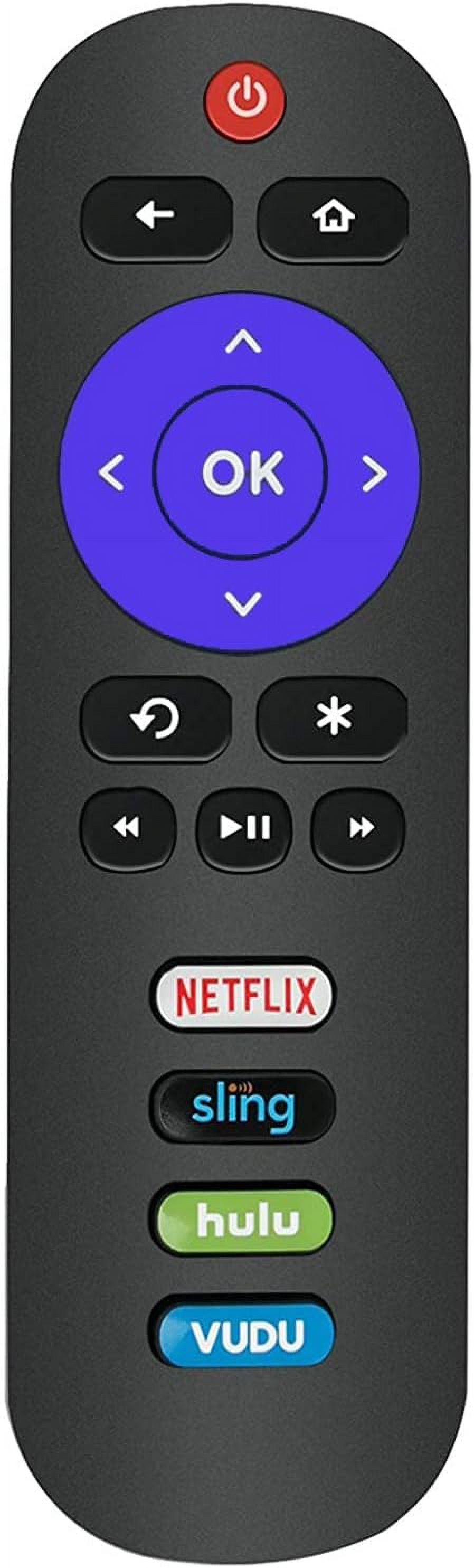 TCL/Roku TV Replacement Remote RC280 w/Volume Control Button - Walmart.com