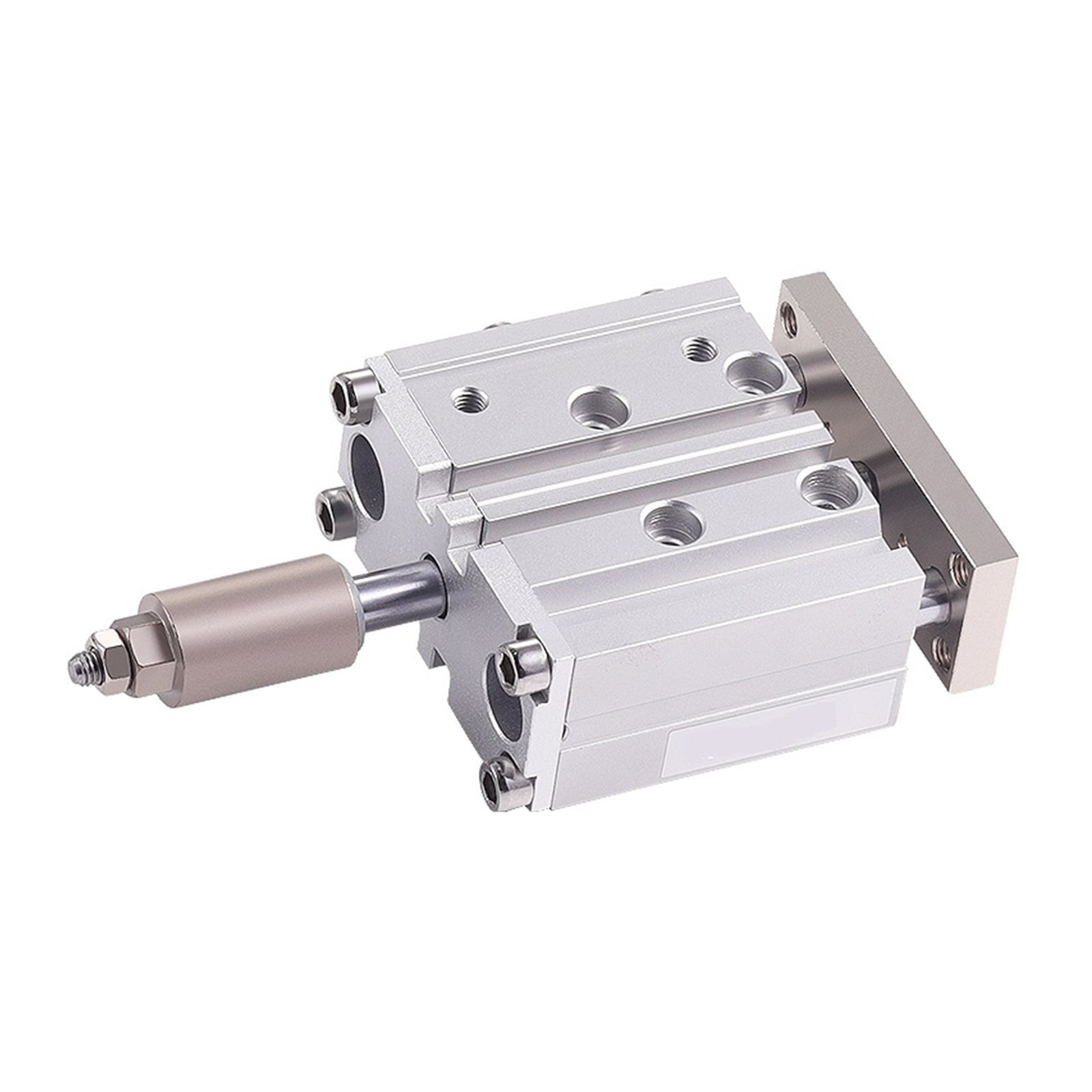 TCLJ12 TCLJ16 Bore 10-175 Compact Pneumatic Air Cylinder With Guide Rod ...