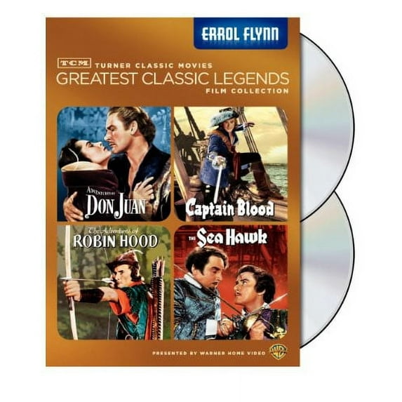 Pre-Owned TCM Greatest Classic Legends Film Collection: Errol Flynn ...