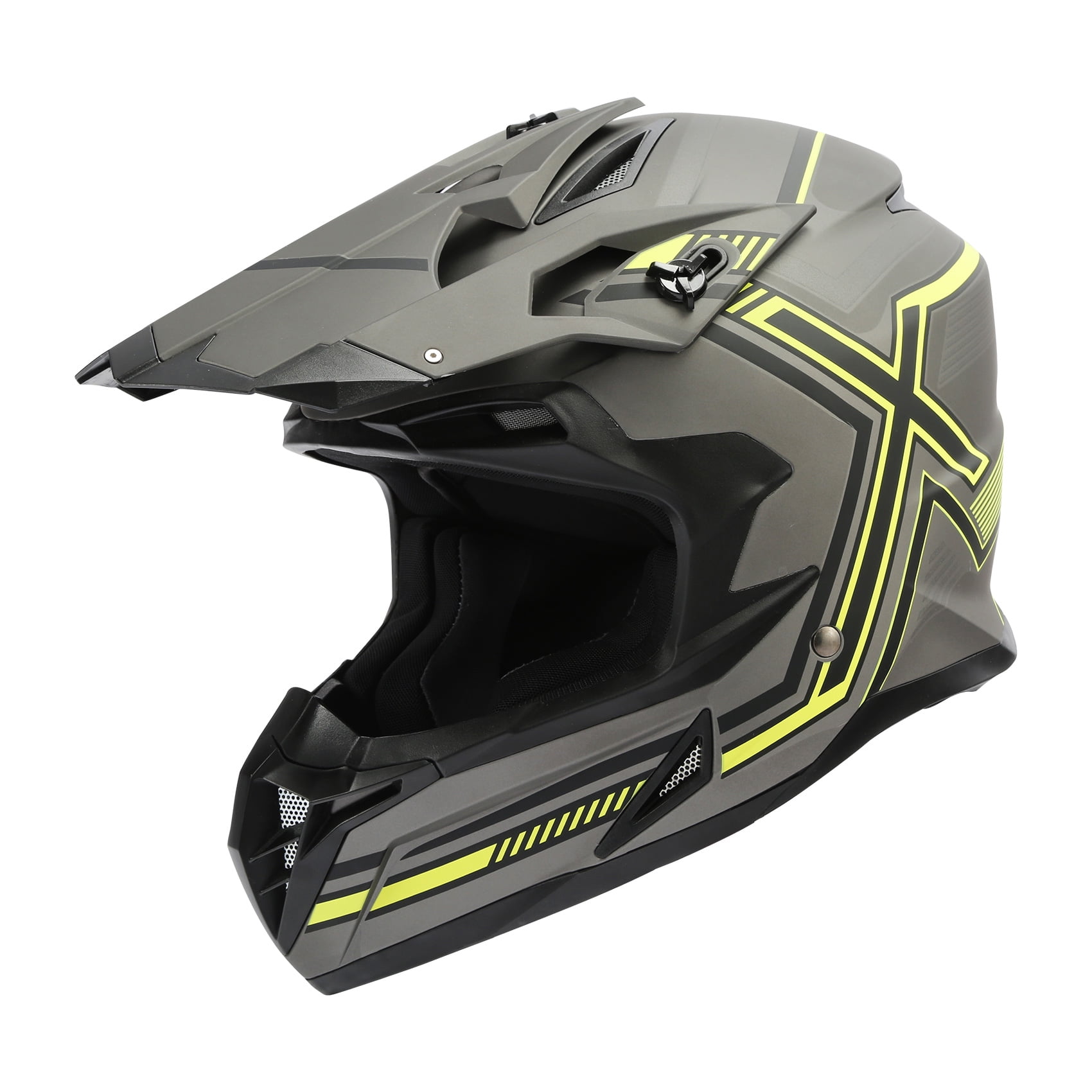 TCMT DOT Dirt Bike Helmet Full Face Adult Motorcross Helmet for Atv ...