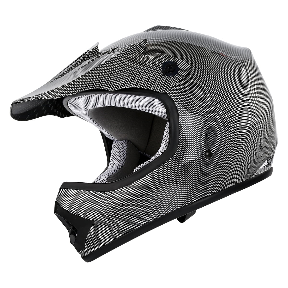TCMT Helmet for Kids Carbon Fiber DOT Youth helmet for Atv Mx Motocross ...